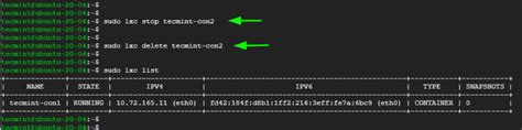 how to install create and manage lxc in ubuntu debian
