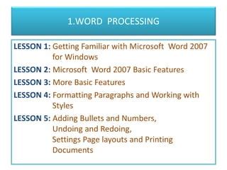 SLIDES MSOFFICE2 Pptx Desktop Publishing Computer Software And Applications