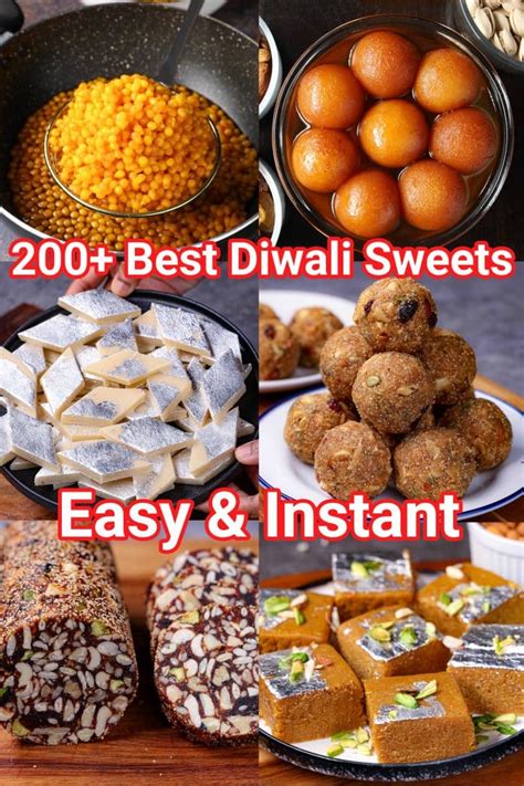 Diwali Sweets Recipes 2023 200 Deepavali Sweets