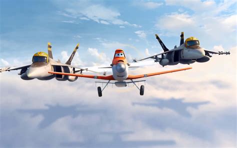 Download Soaring High With Disneys Planes Wallpaper
