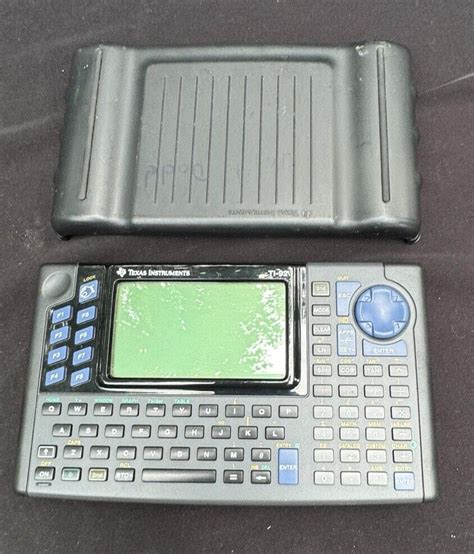 Vintage Texas Instruments Ti 92 Graphing Calculator Not Fully Tested Etsy