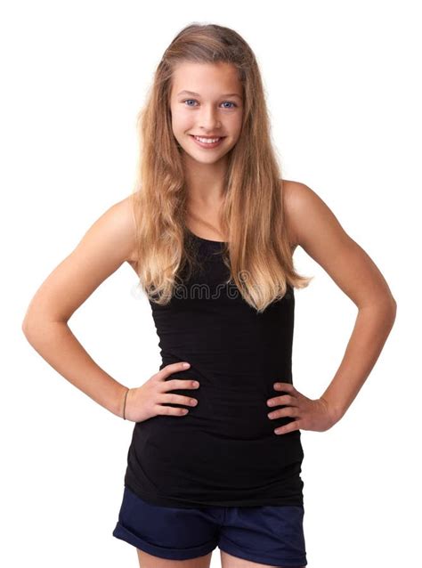 Filled With Potential Cropped View Of A Confident Young Teen Girl