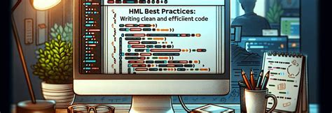 Html Best Practices Writing Clean And Efficient Code Web Crafting Code