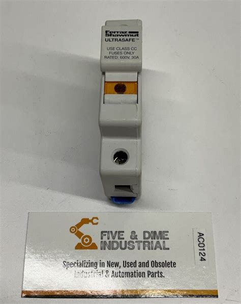 Ferraz Shawmut X213943 Ultrasafe Din Mount Fuse Holder 30 Amp Uscc1i