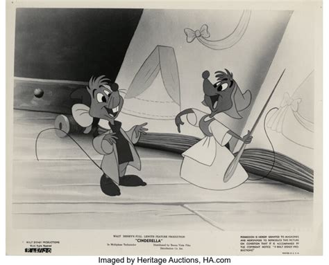 Studio 20 Publicity Photographs From Cinderella Animation Art