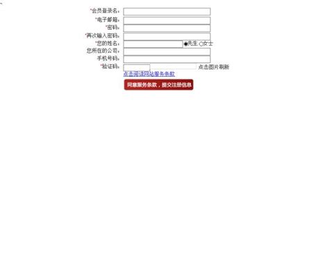 Js表单验证制作会员注册表单验证提交表单效果