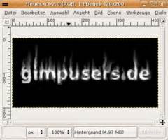 Hot Text On Flames Fire Tutorials Gimpusers