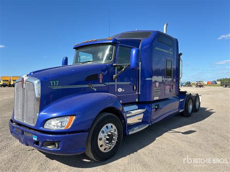 2012 Kenworth T660 6x4 T A Sleeper Truck Tractor Ritchie Bros