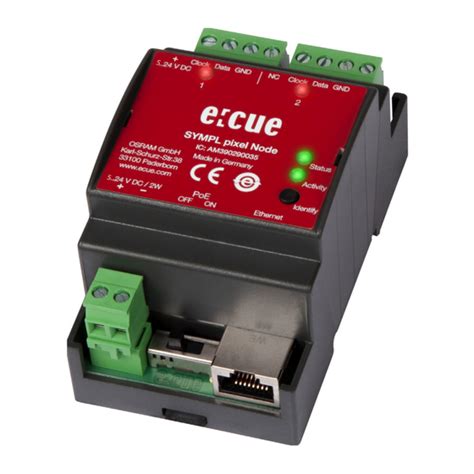 Osram E Cue Sympl Pixel Node Information For Use Pdf Download Manualslib