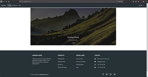 Html Footer No Final Do Template Depois Do Scroll Stack Overflow Em
