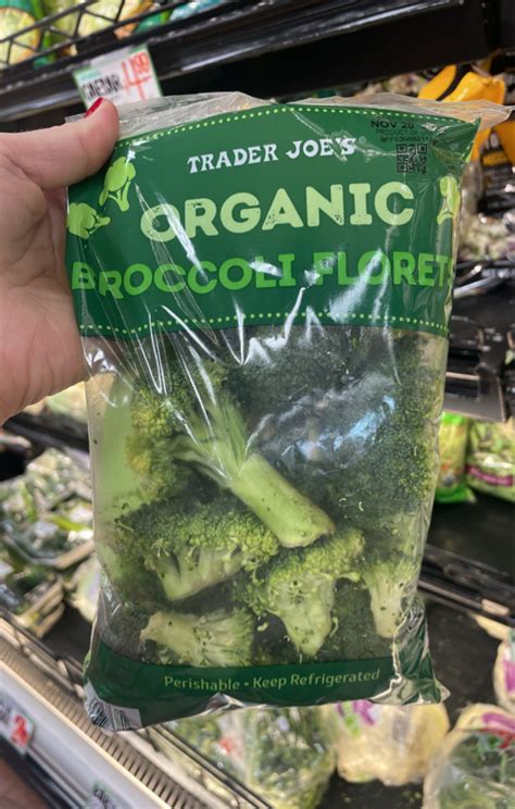 Trader Joes Organic Broccoli Florets Fig App