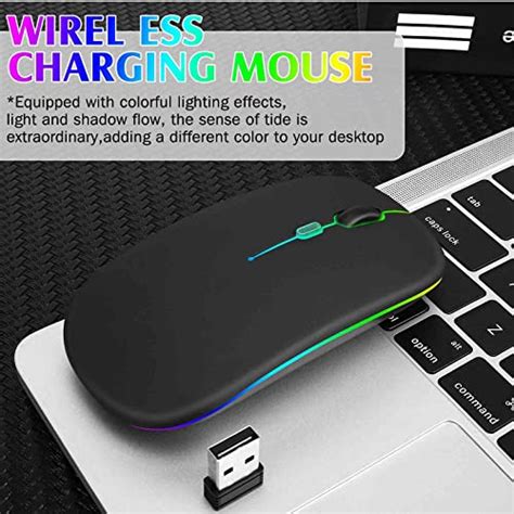 2 4GHz Bluetooth Mouse Rechargeable Wireless Mouse For Android Tablet Bluetooth Wireless