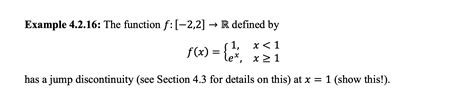 Solved Example The Function F R Defined Chegg