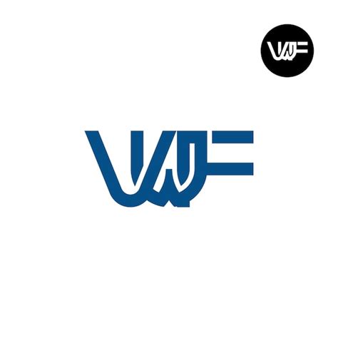 Premium Vector Letter Vwf Monogram Logo Design