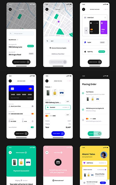 科技产品服装电商加入购物车订单等 App Ui源文件sketch模板12728 淘宝网