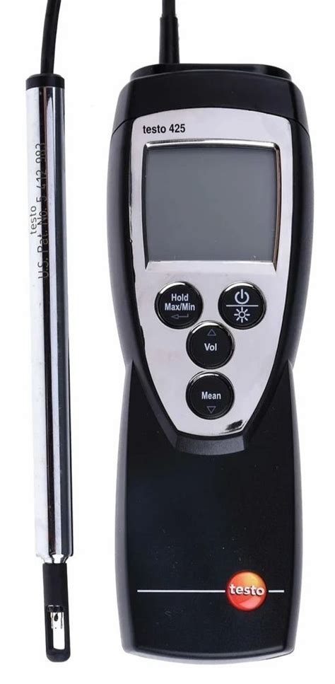 Testo 425 Thermal Flow Probe Air Velocity Meter Digital At ₹ 48288 In