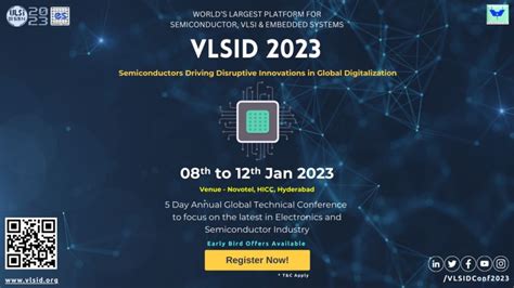 Vlsidconf2023 Vlsidconference2023 Embeddedsystems Vlsi Vlsidesign
