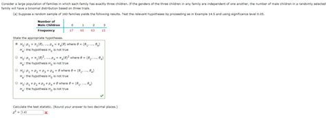 Solved I Need The Steps On Calculating The Expected Values