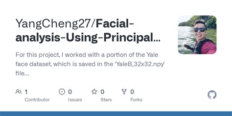 Github Yangcheng27facial Analysis Using Principal Component Analysis