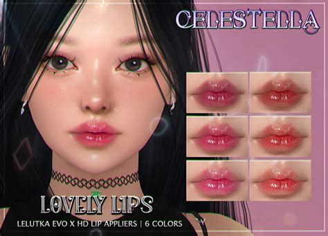 Second Life Marketplace Celestella ~ Lovely Lips ~ Demo