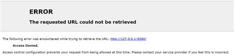 Curl X GET Localhost Returns Access Denied Elasticsearch Discuss The Elastic Stack