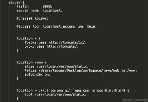 本地进行nginx springboot的jar项目进行动静分离 nginx怎么替换掉springboot 项目下的static csdn博客