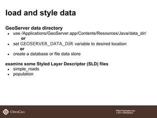 Using GeoServer With NASA WorldWind PPT