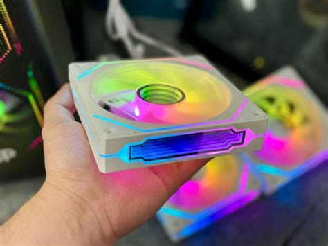 Fan Led Ader Rus Argb White