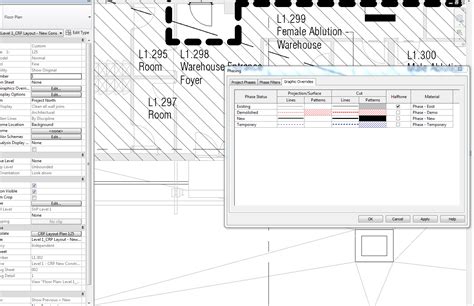 solved phases halftone display of existing elements autodesk community