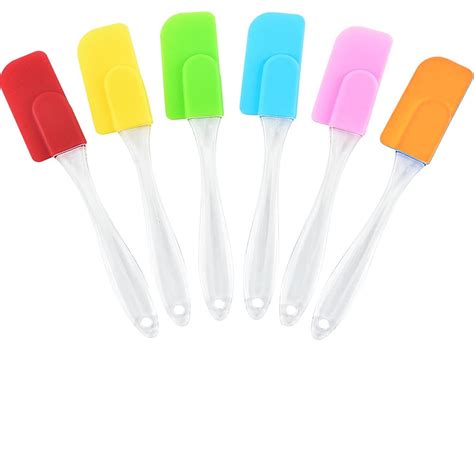 Ofefe Mini Silicone Spatula Set 6 Piece Multicolor