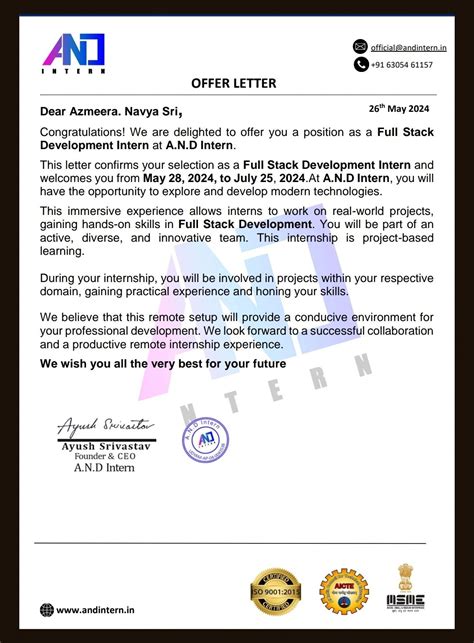 navya sri azmeera on linkedin connections andintern