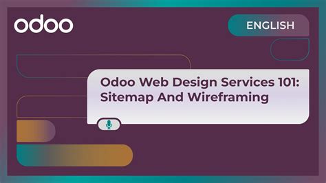 Odoo Web Design Services 101 Sitemap And Wireframing Youtube