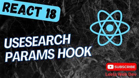 131 Usesearchparams Hook To Get The Query String Params In React App