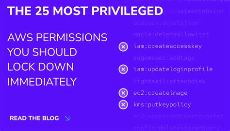 Privileged Aws Permissions You Should Restrict Immediately Top 25 Bonus Sonrai