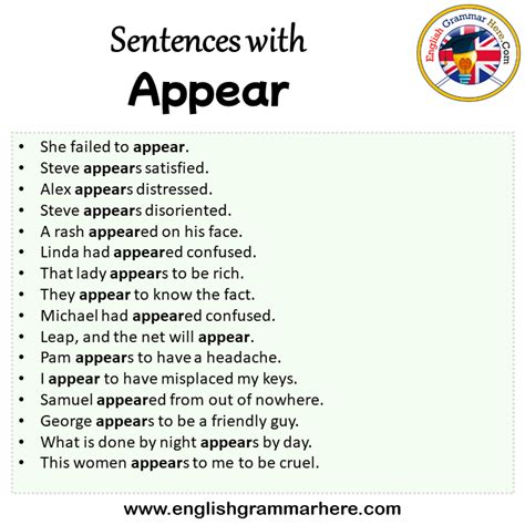 What Is Meaning Of Appears At Ronnie Baker Blog