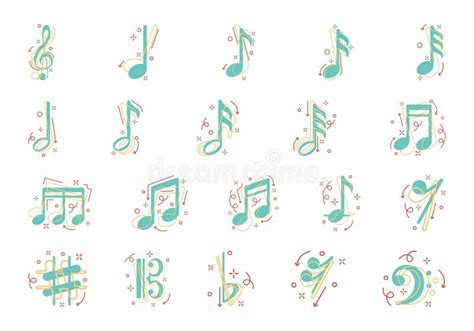 Music Player Interface Element Set Stock Vector Illustration Of Modern Symbol 339586581