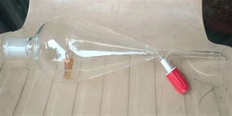 250ml Borosilicate Separating Funnel For Chemical Laboratory 5mm At 250ml Borosilicate Separating Funnel For Chemical Laboratory 5mm At