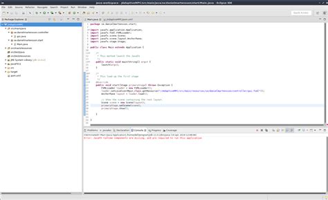 Java Error Javafx Runtime Components Are Missing Javafx 11 And Openjdk 11 And Eclipse Ide