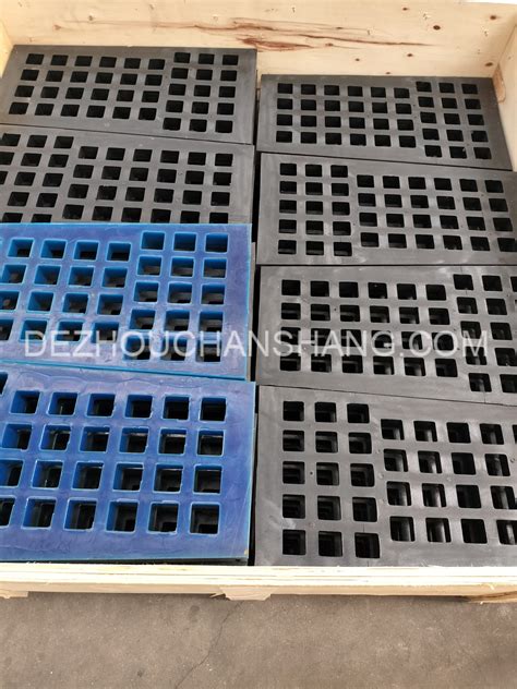 Vibrating Polyurethane Panel Chinese Vibrating Urethane Mesh Minerial Chaishang Polyurethane