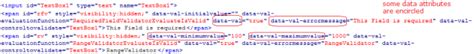 Unobtrusive Validation With Aspnet 45 Codeproject