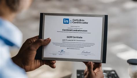 Guide How To Share Gcp Certificate On Linkedin