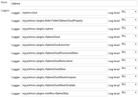 Jenkins Vsphere Cloud Plugin