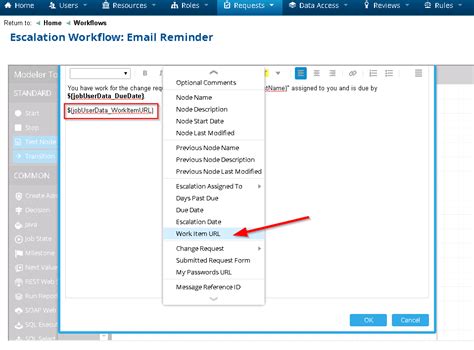 Workflow Variable Does Not Resolve When Used In Escalation Workflow In