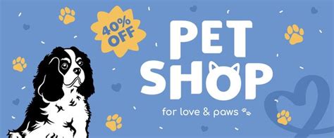 Premium Vector Playful Pet Shop Banner