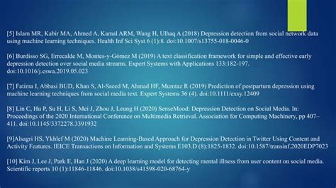 Social Media Sentiment Analysis Fro Depression Detection Using Machine