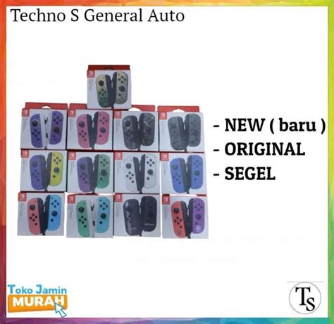 Jual Controller Nintendo Switch Joycon Joypad Joy Con Pad V1 V2 Oled Free Strap Grey Di Seller