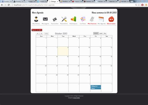 Jquery Full Calendar Js Date In Wrong Place Stack Overflow