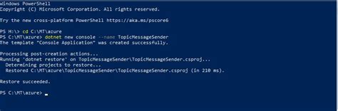 Send Message To Azure Service Bus Topic Using Dotnet Core Application Tajuddins Blog