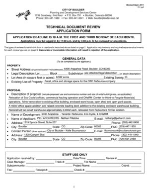 Fillable Online TECHNICAL DOCUMENT REVIEW APPLICATION FORM Fax Email Print PdfFiller