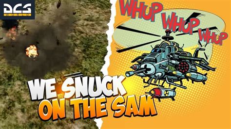 Found On Youtube Dcs World Ah 64d Apache Sneaks Past Sam Site At Low